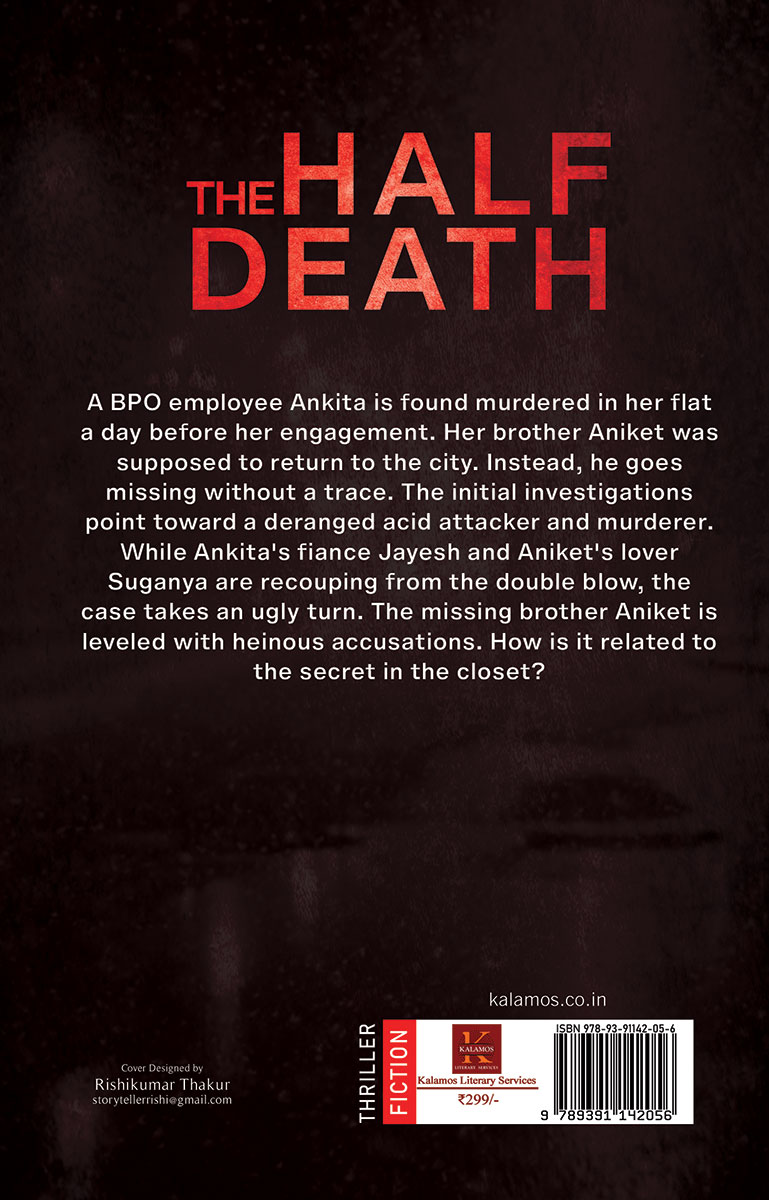The Half Death » By S.K. Akshobhya » Fiction, Thriller » Kalamos ...